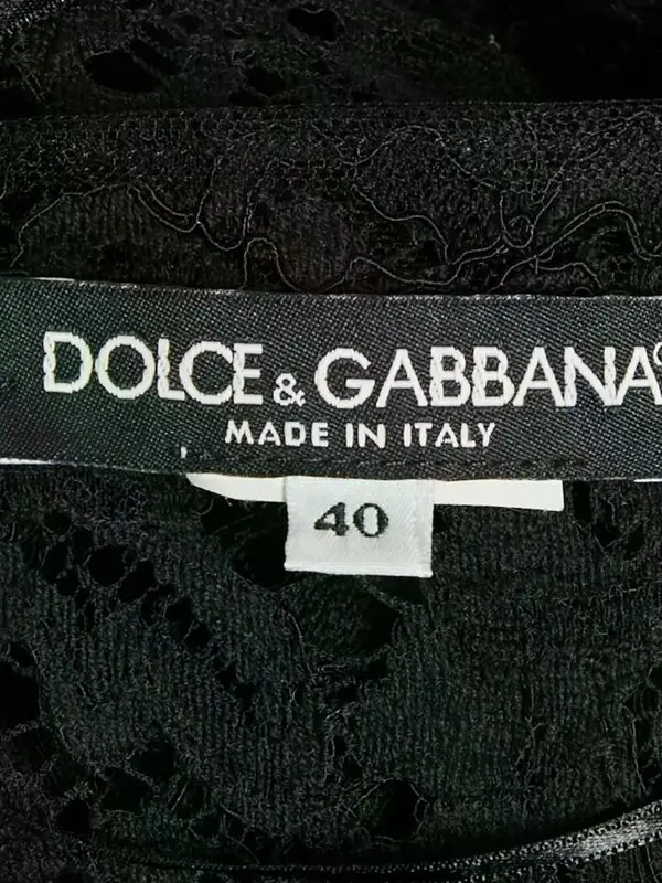 Dolce & Gabbana Floral Lace Blouse
