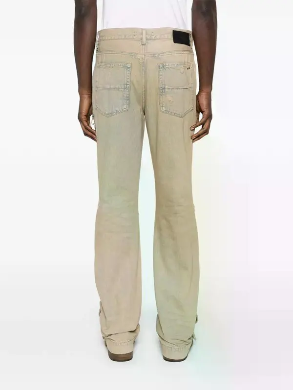 Amiri Ripped Jeans - Neutrals