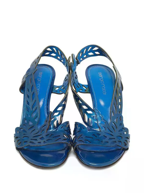 SERGIO ROSSI Cut-out Slingback Sandals