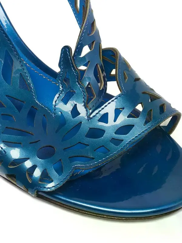 SERGIO ROSSI Cut-out Slingback Sandals