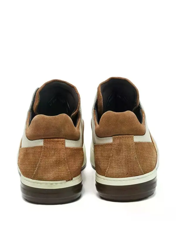 FERRAGAMO Monroe Nubuck Leather Sneakers