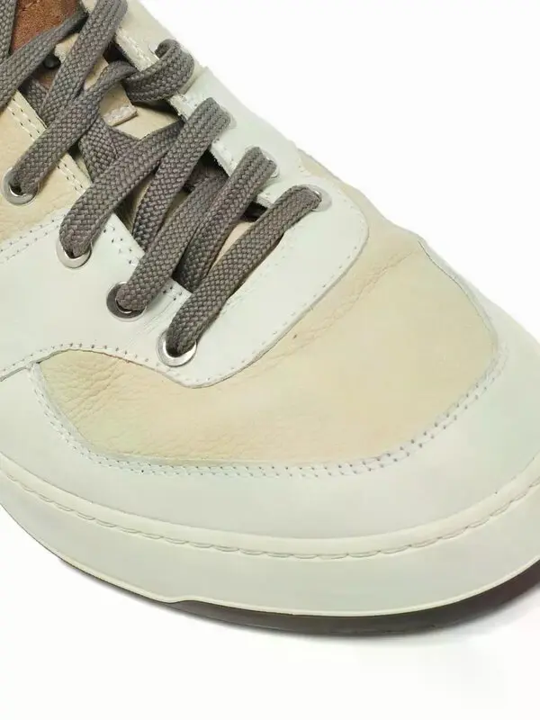 FERRAGAMO Monroe Nubuck Leather Sneakers