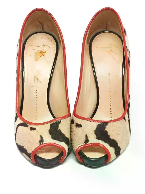 GIUSEPPE ZANOTTI Leopard Print Stiletto Pumps