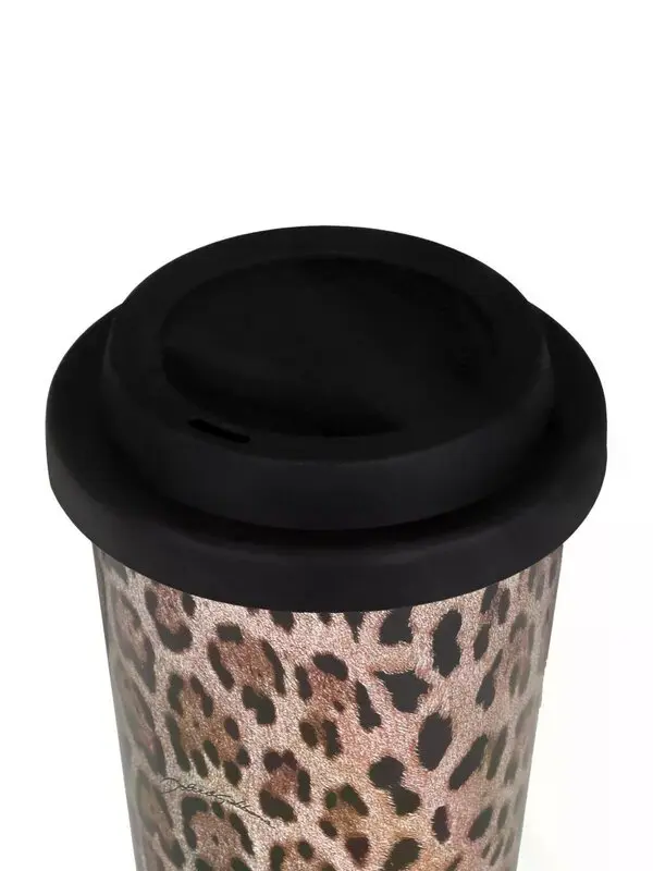 Dolce & Gabbana Leopard-print Ceramic Travel Mug