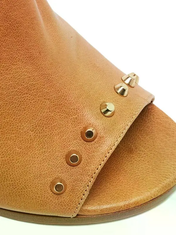 STUART WEITZMAN Studded Leather Sandals