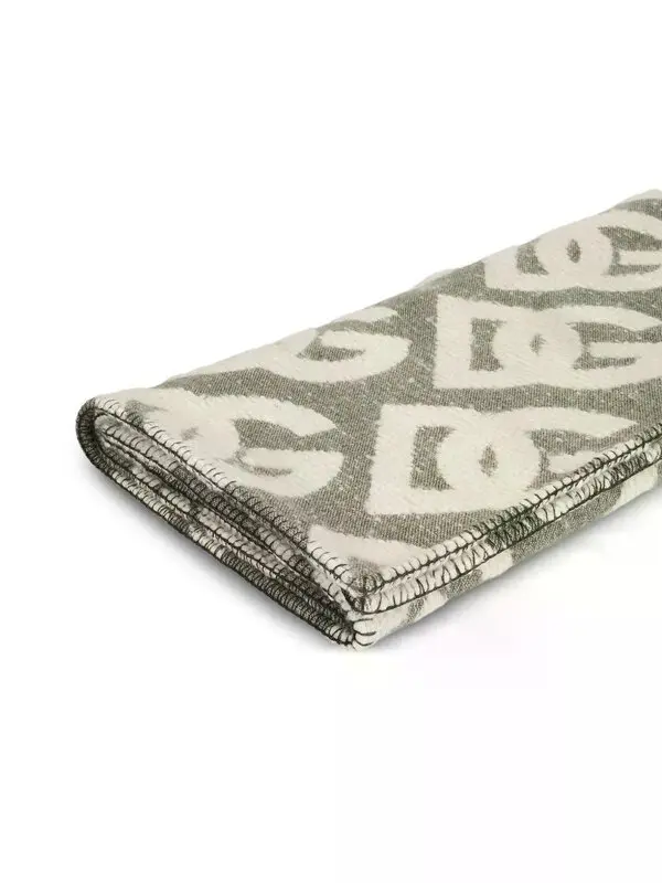 Dolce & Gabbana Logo-pattern Blanket