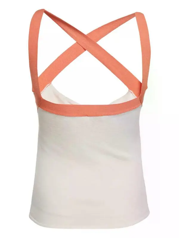 Valentino Garavani Top With Criss-cross Back Straps
