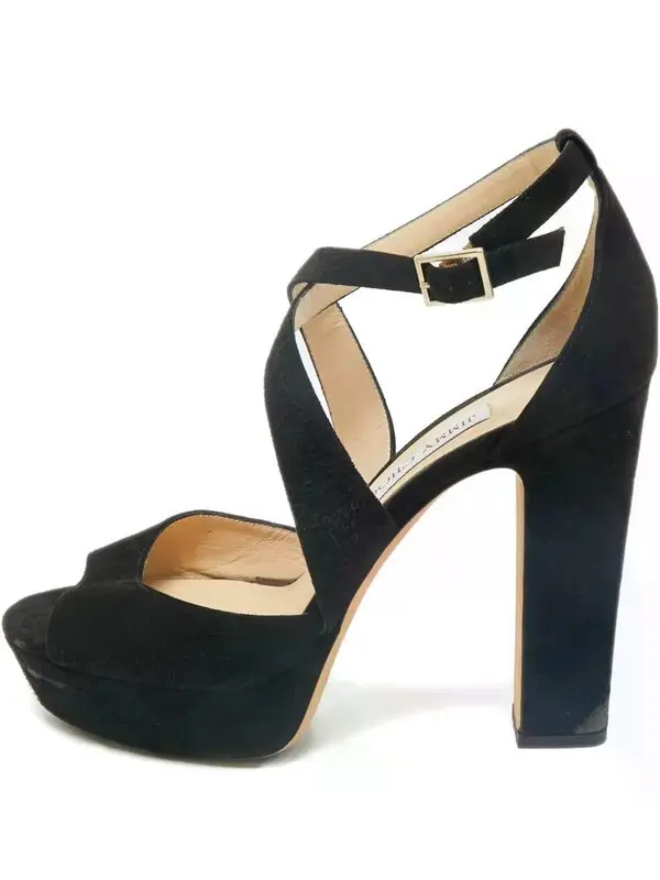 JIMMY CHOO April Crossover-strap Sandals