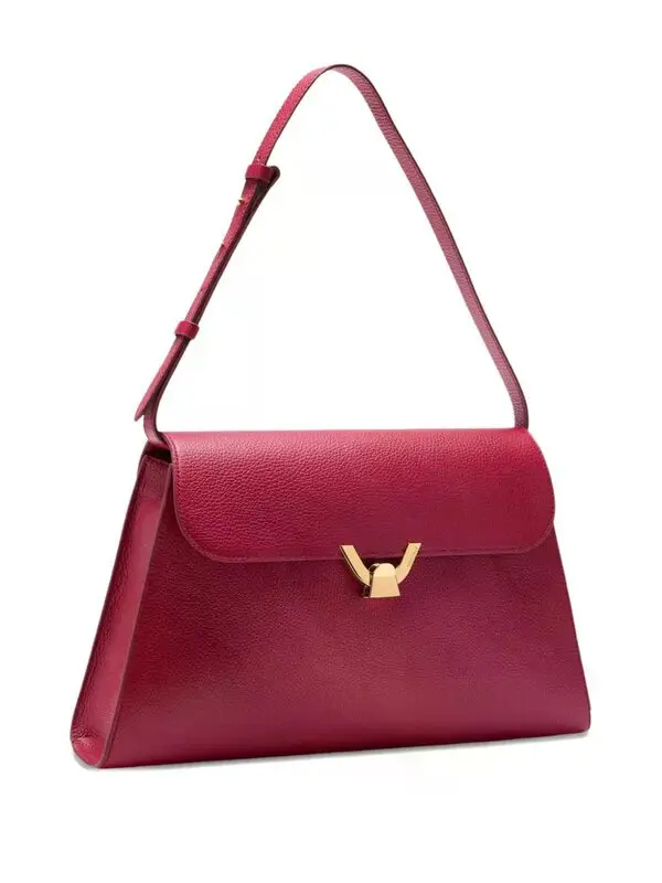 COCCINELLE Leather Shoulder Bag - Red