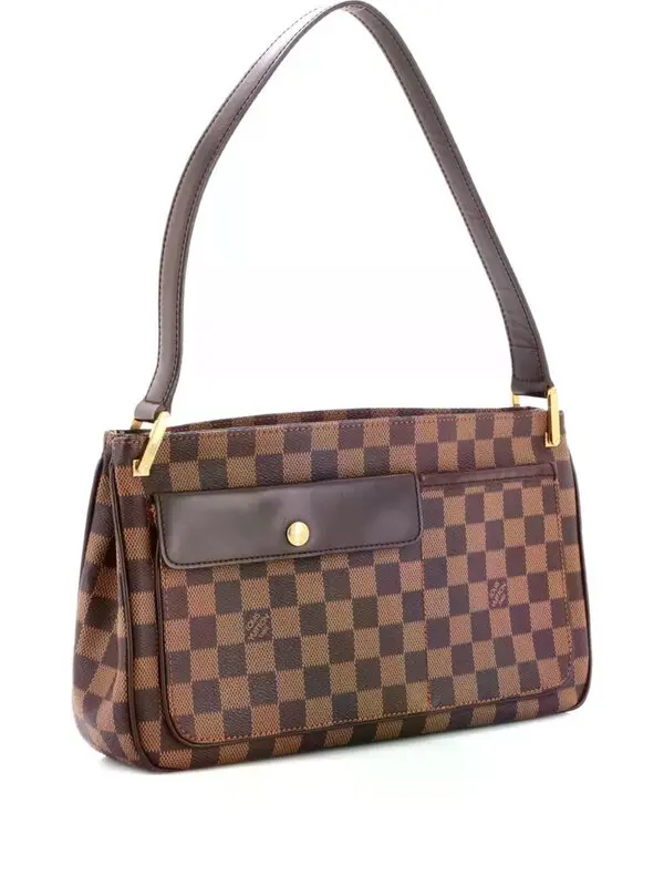 LOUIS VUITTON Aubagne Damier Shoulder Bag - Brown