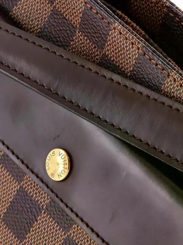 LOUIS VUITTON Aubagne Damier Shoulder Bag - Brown