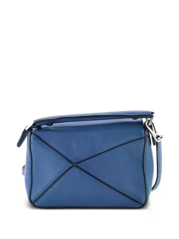 Loewe Puzzle Mini Crossbody Bag - Blue