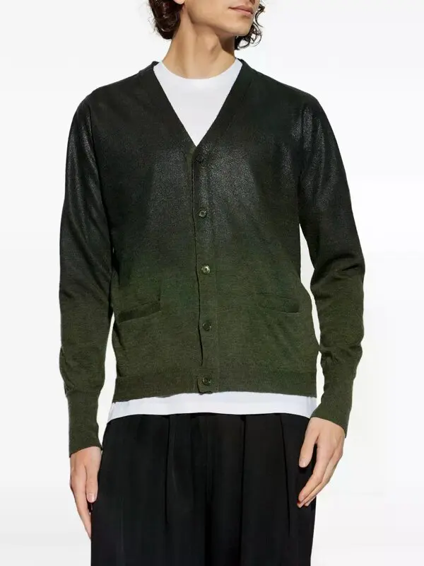 MAISON MARGIELA Ribbed-knit Cardigan