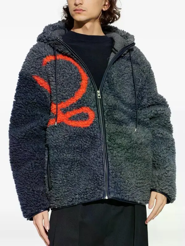 Loewe Zip-up Hooded Jacket