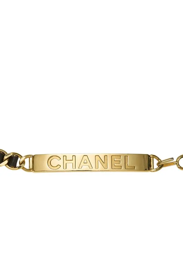 Chanel Logo Chain Belt