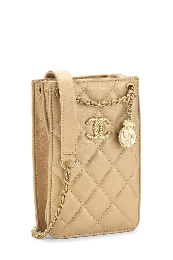 Chanel Lambskin Leather Smartphone Holder
