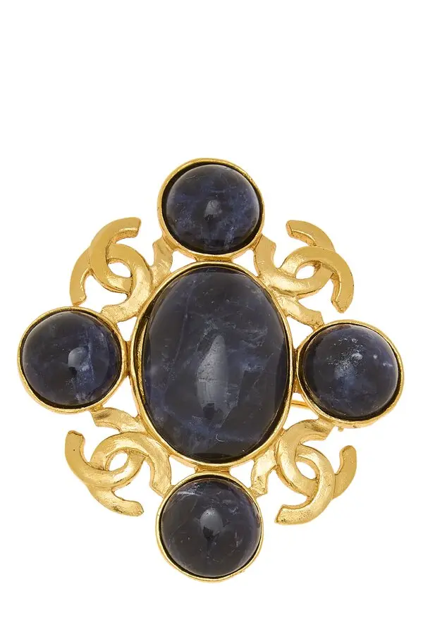 Chanel Vintage Stone Brooch