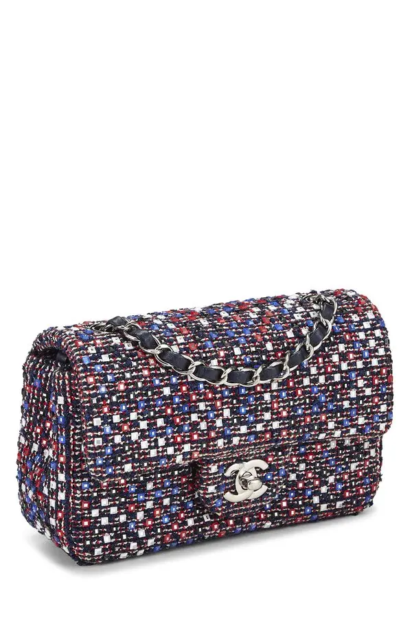Chanel Embellished Tweed Flap Bag
