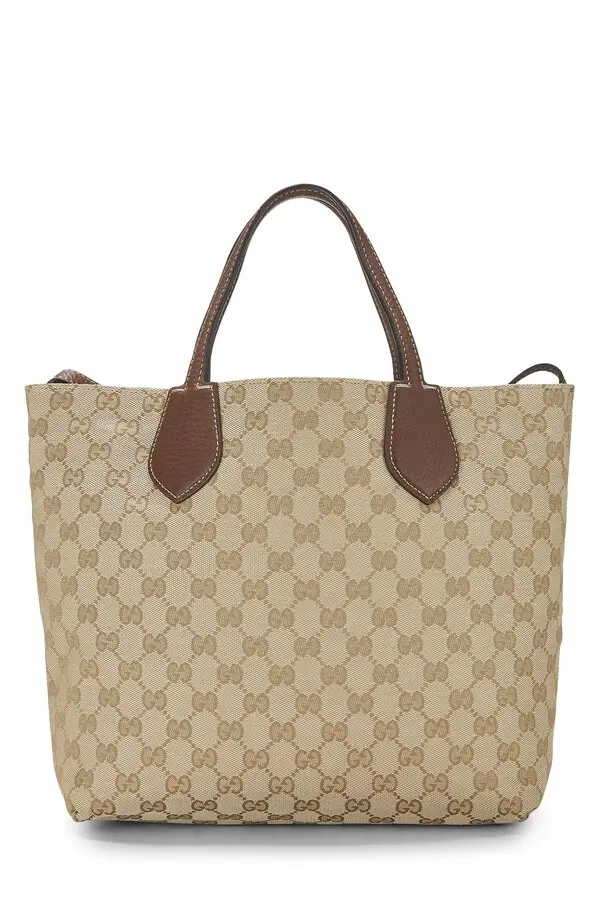 Gucci Original Gg Canvas Reversible Tote