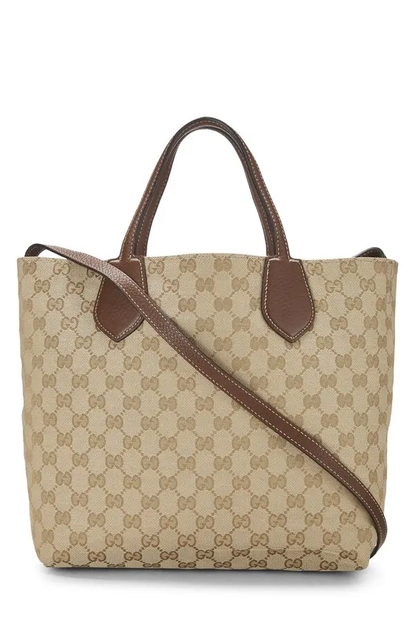 Gucci Original Gg Canvas Reversible Tote