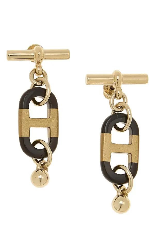 Hermès Sur Mer Earrings - Gold