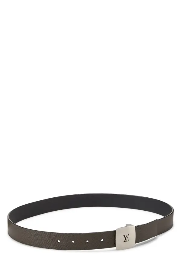 LOUIS VUITTON Taiga Ceinture Classic 85 - Brown