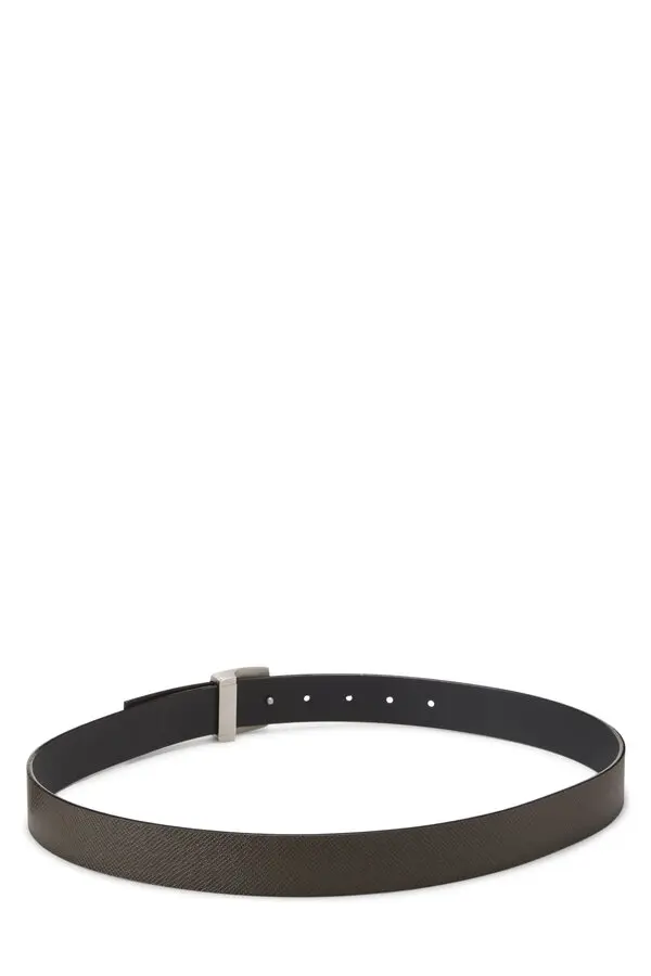LOUIS VUITTON Taiga Ceinture Classic 85 - Brown