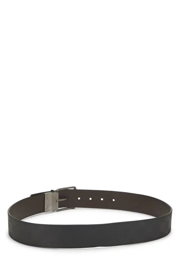 LOUIS VUITTON Damier Infini Reversible Ceinture 85 Belt
