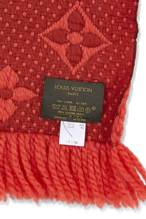 LOUIS VUITTON Logomania Scarf - Orange
