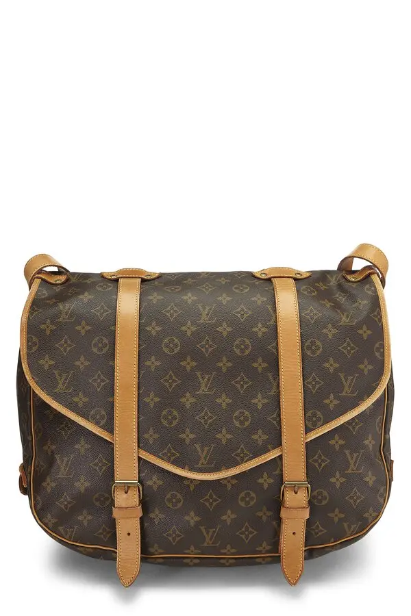 LOUIS VUITTON Monogram Saumur 43