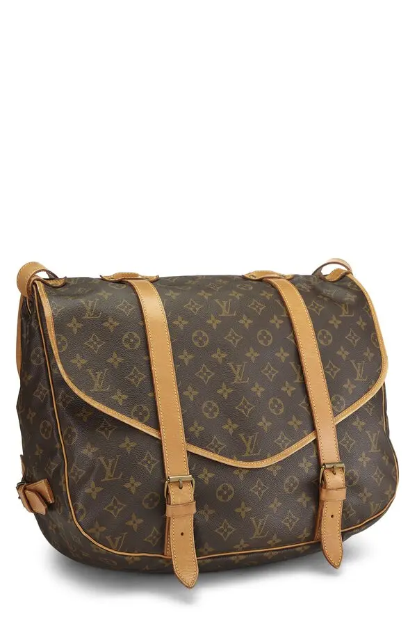 LOUIS VUITTON Monogram Saumur 43