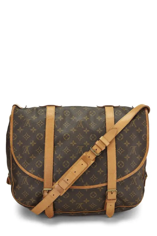 LOUIS VUITTON Monogram Saumur 43