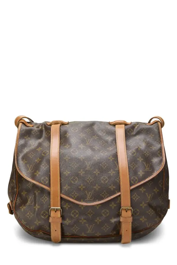 LOUIS VUITTON Monogram Saumur 43