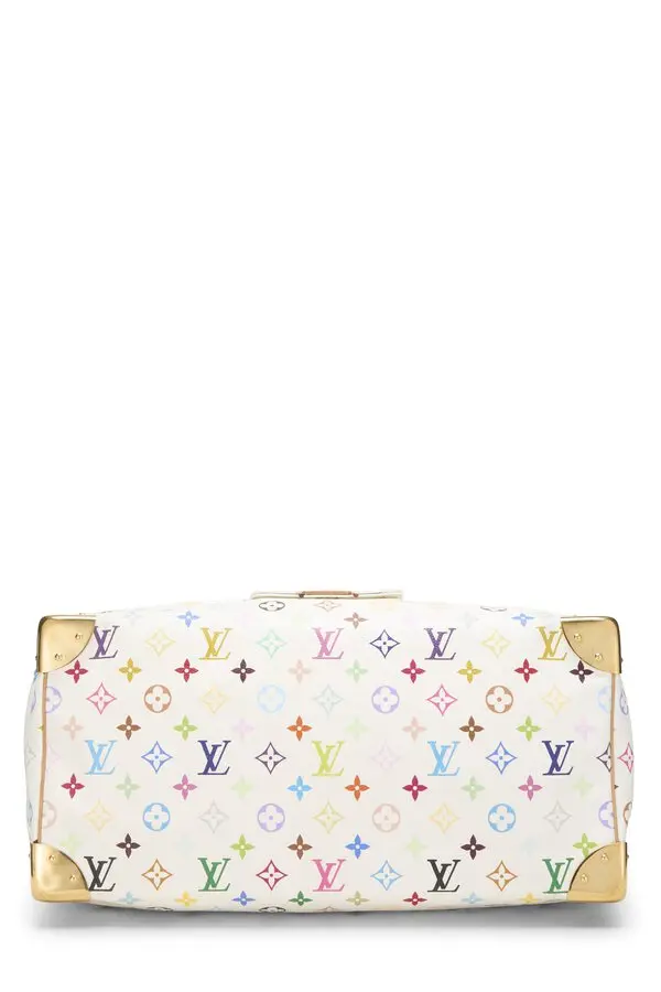 LOUIS VUITTON Takashi Murakami Monogram Multicolore Speedy 40 - White