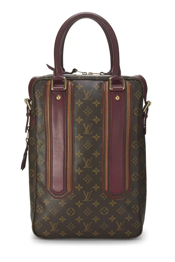 LOUIS VUITTON Monogram Bequia Porte-documents Vertical