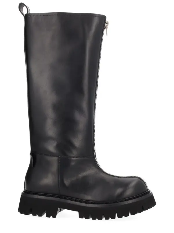 Moschino Boots With Zip