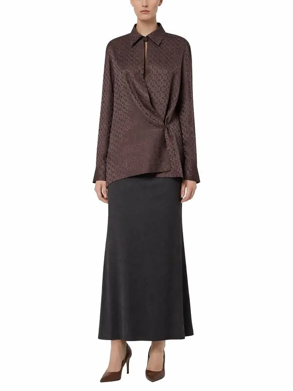 Fendi Ff Jacquard Shirt