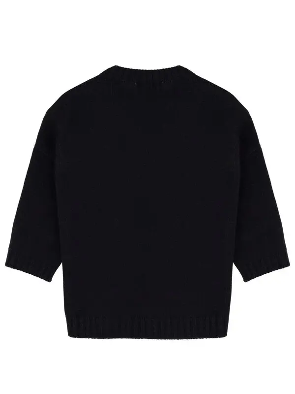 Fabiana Filippi Wool Jersey Knit Top