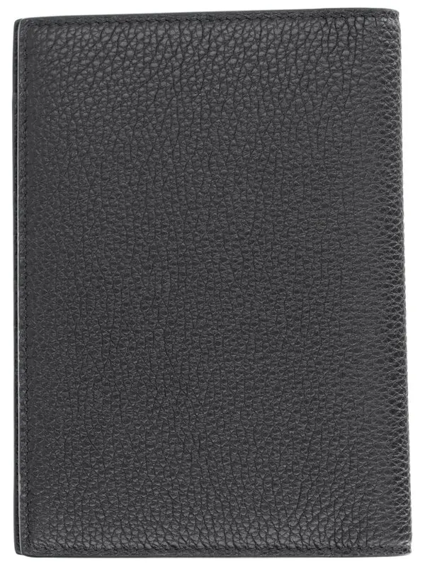 TOM FORD Passport Holder With Logo - Black