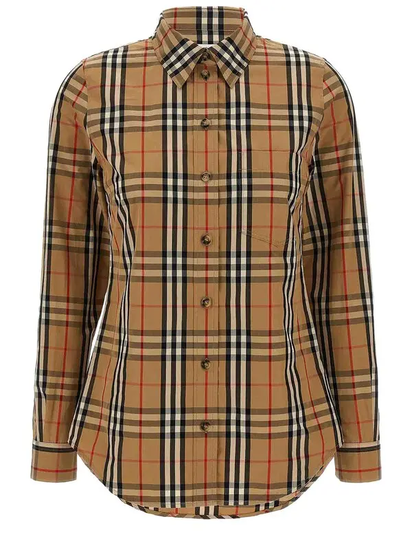 Burberry Check Shirt - Multicolour
