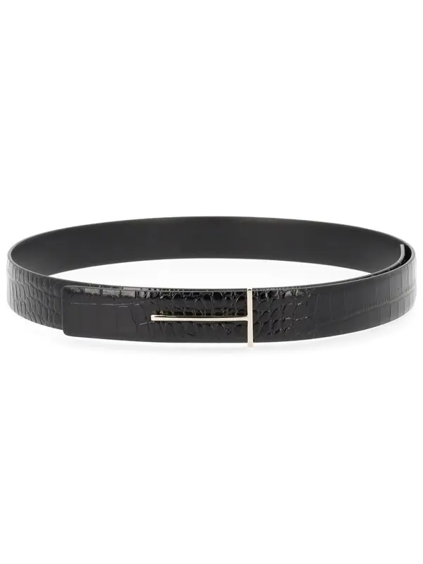TOM FORD Belt With Buckle - Black
