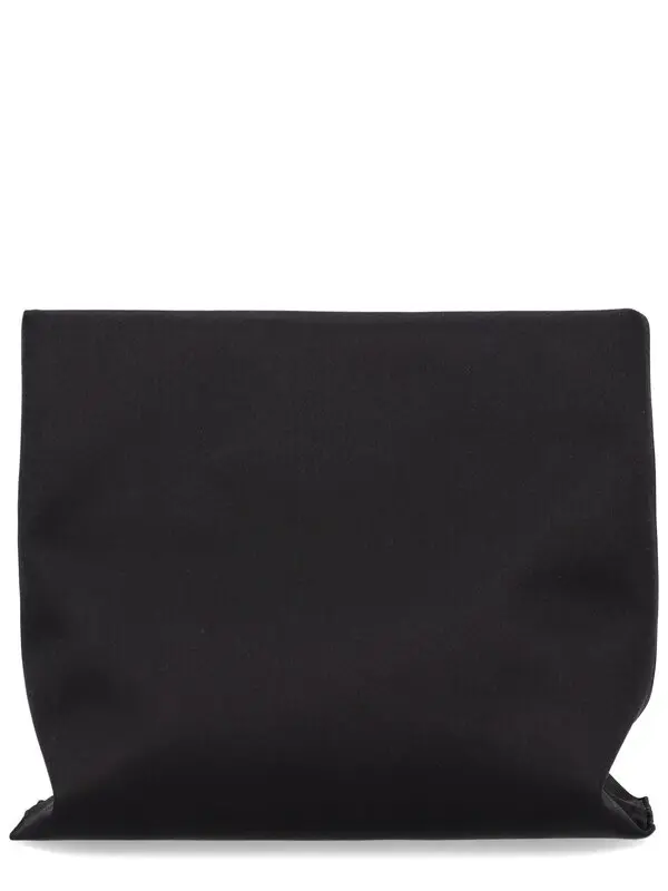ROGER VIVIER Trompette Clutch - Black