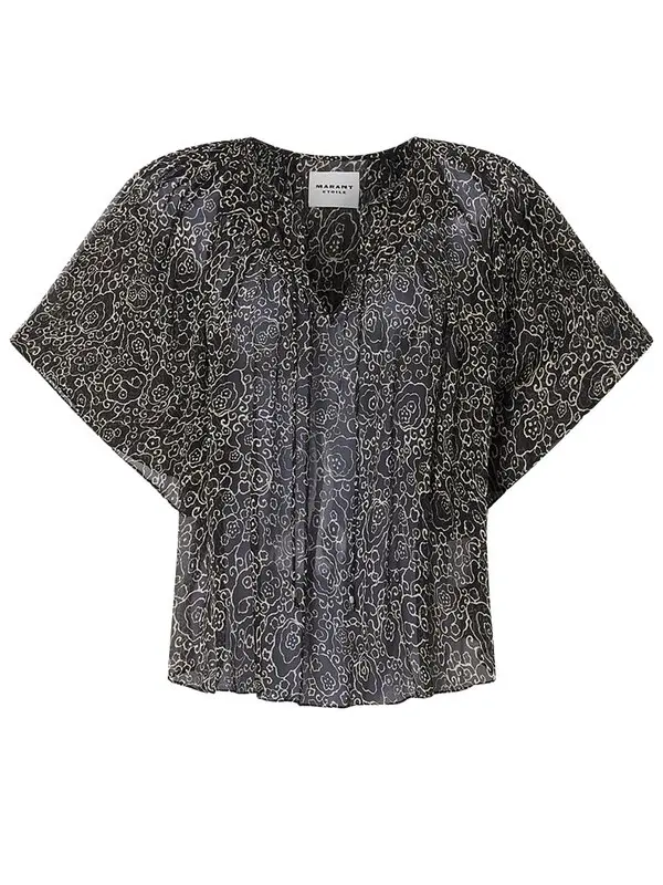 MARANT ETOILE Top "neslya - Black