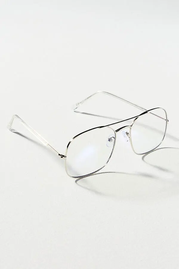 I-SEA Oversized Metal Aviator Readers