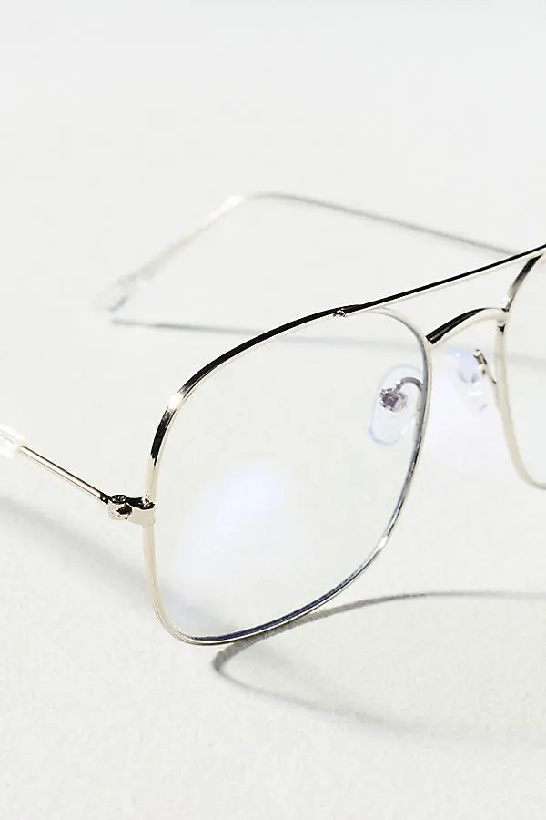 I-SEA Oversized Metal Aviator Readers