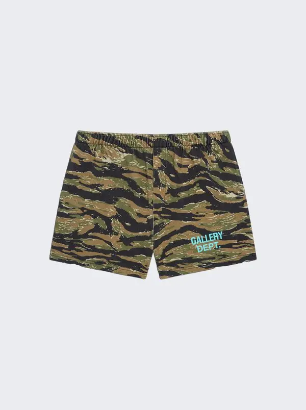 GALLERY DEPT. Zuma Tiger Camo Shorts - Orange