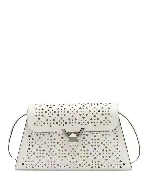 COCCINELLE Dew Laser-cut Shoulder Bag