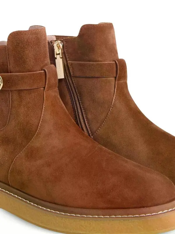 COCCINELLE C-saddle Ankle Boots - Brown