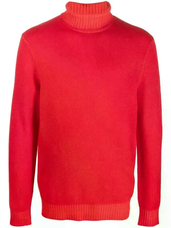 Malo Fine-knit Rollneck Jumper