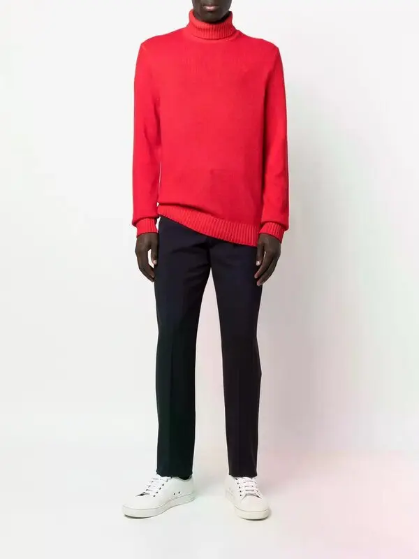 Malo Fine-knit Rollneck Jumper